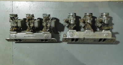 1959 1966 Olds 371 394 425 Offy Intake Manifolds Stromberg 97 Carbs ...