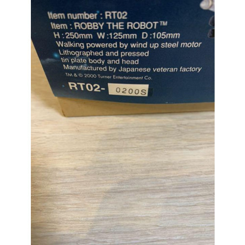 Hard to find! Robbie the Robot serial no. 200 in excellent condition | eBay