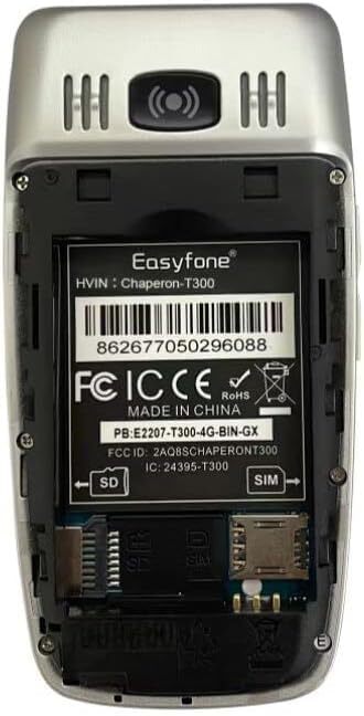 T300 4G Unlocked Flip Cell Phone for Seniors, 2.4'' HD Display, Big ...