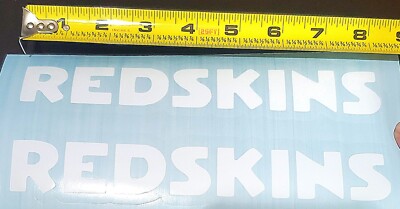 Washington Redskins /Commanders 2 decal stickers | eBay