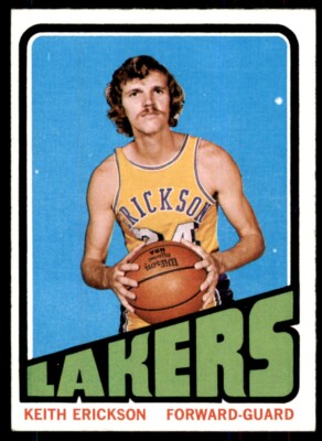 1972-73 Topps Basketball Keith Erickson (A) Los Angeles Lakers #140 | eBay