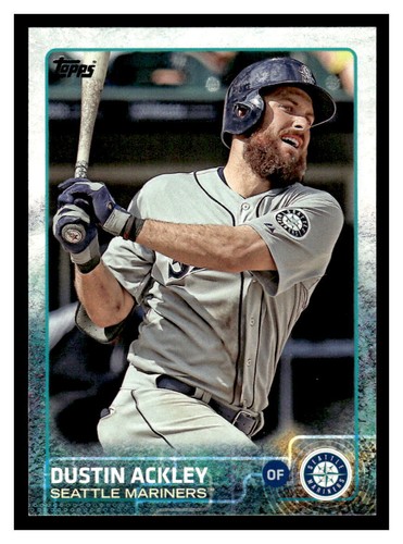 2015 Topps #189 Dustin Ackley - Seattle Mariners | eBay