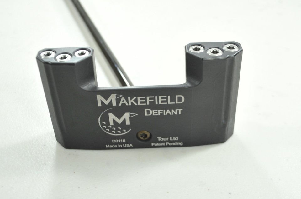 Makefield Defiant Center Shafted 34" 70* Putter RH KBS CR 120 Steel ...