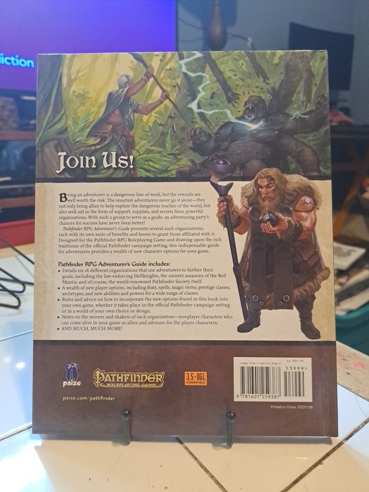 Pathfinder RPG Adventurer's Guide | eBay