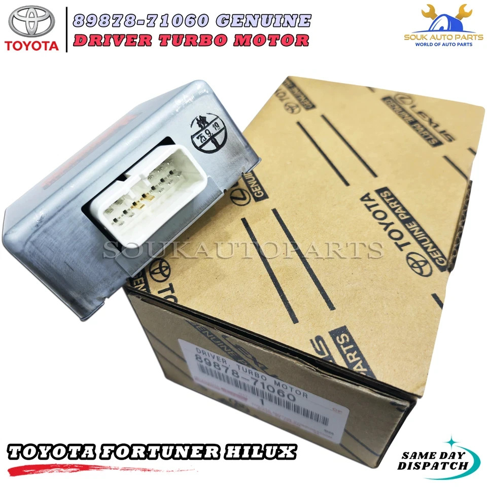 89878-71060 Genuine Toyota DRIVER TURBO MOTOR 8987871060 OEM | eBay ...