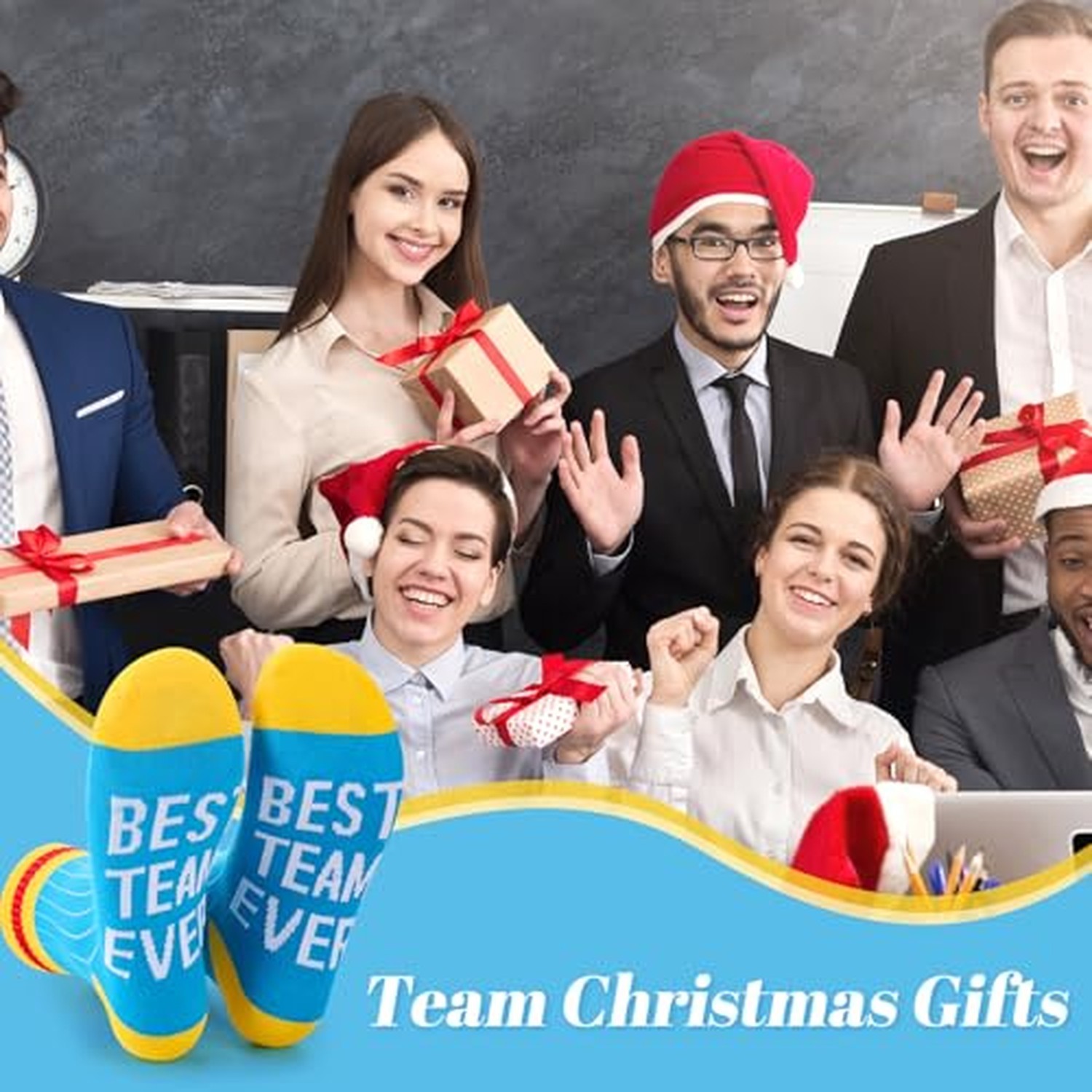 Glitopper 24 Pairs Best Team Ever Gifts Socks Bulk Multiple Colors | eBay