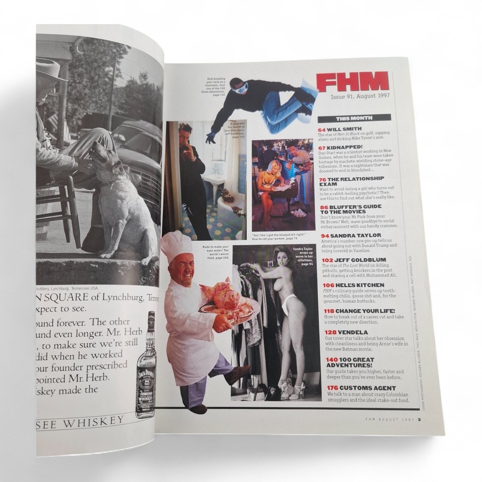 FHM Magazine U.K #91 - August 1997 - Vendela | eBay Australia
