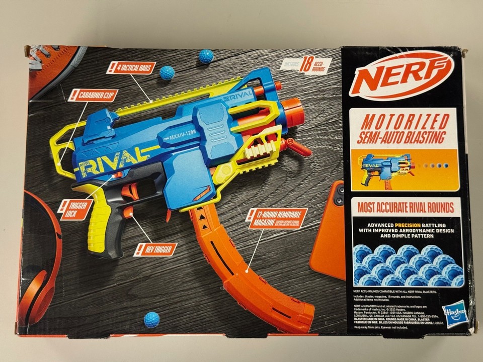 NERF Rival Challenger MXXIV-1200 Gun Blaster New | eBay