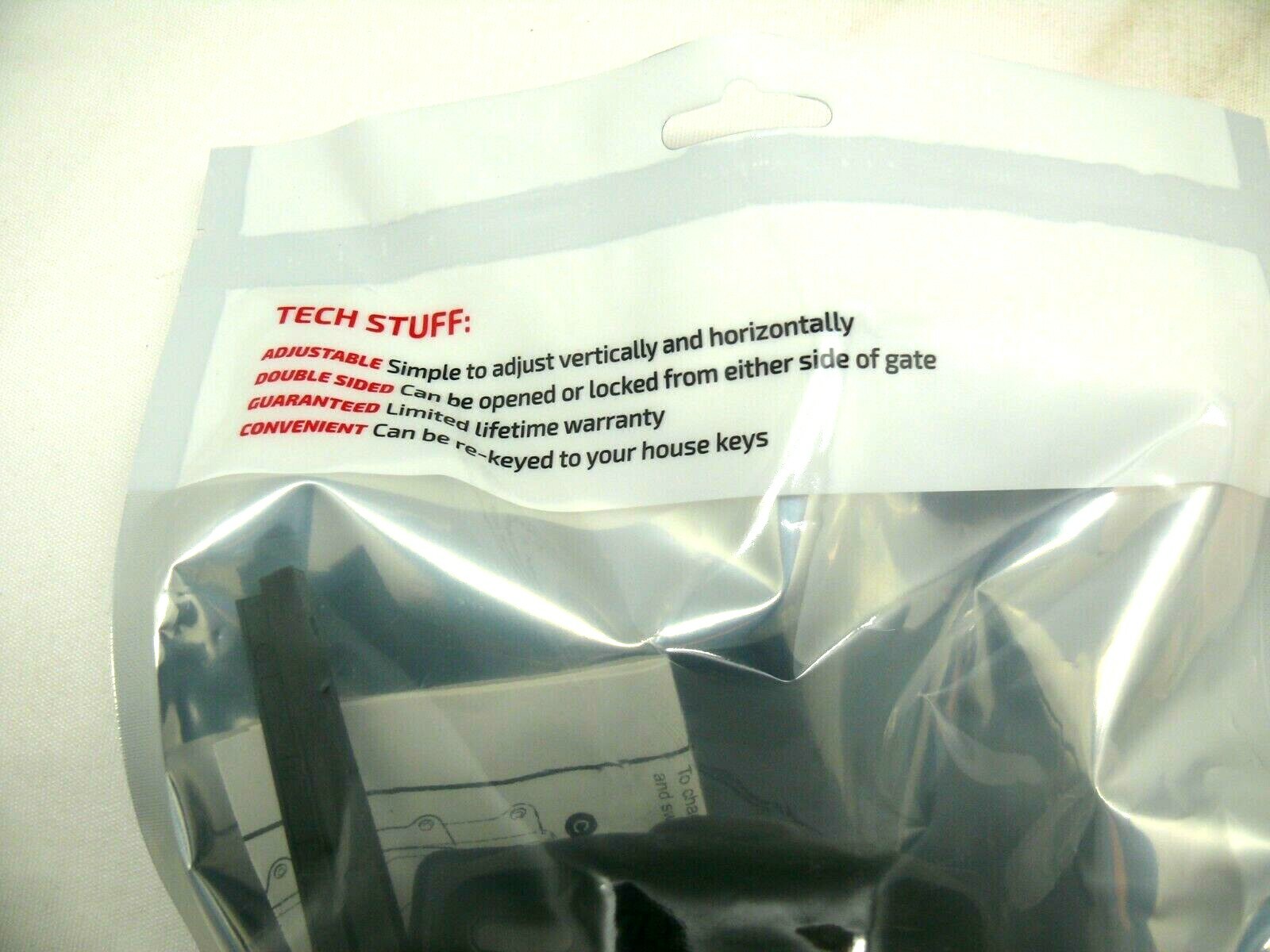 Safe Tech Gravity Latch Double Sided Keyed Viper Lock SLV-Viper-X2 ...