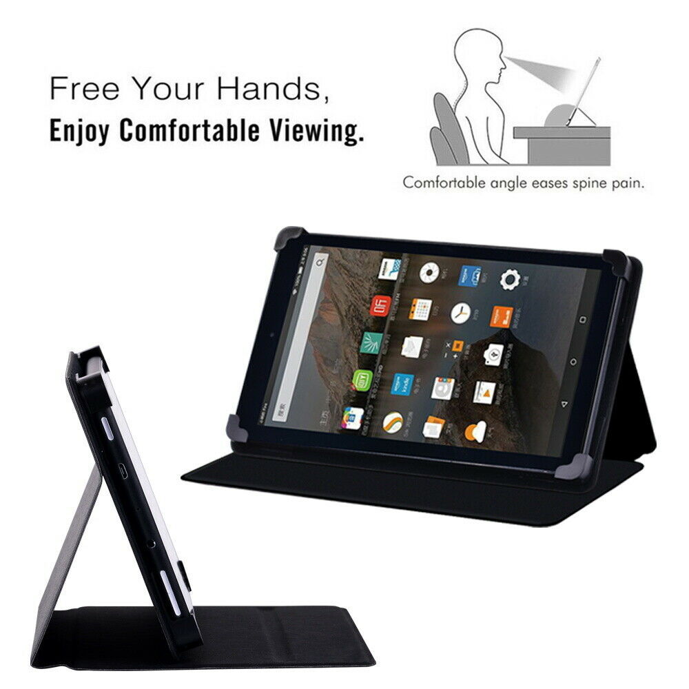 PU Leather Stand Cover Case For Amazon Fire 7 5th /7th /9th /12th ...