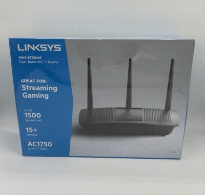 Linksys EA7200 Max-Stream Dual-Band AC1750 Wi-Fi 5 Router NIB Sealed ...