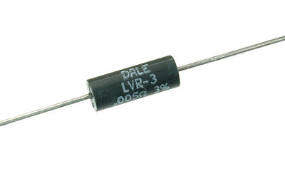 8pcs DALE LVR-3 .005 ohm, 3 watt, 3% Precision Current Sense Wirewound ...