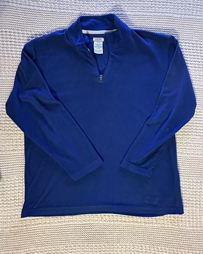 Izod PerformX Men’s Large Fleece Jacket Full Zipper Blue | eBay