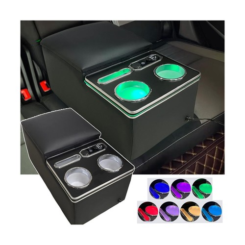 Car Center Console, Universal Rear Bench Seat Consoles, Back Seat Car ...