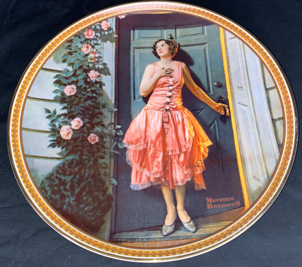 Norman Rockwell Collector Plate Rediscovered Women Standing in the ...
