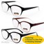 Reading Glasses Tri-Focal Lenses Progressive Readers | eBay