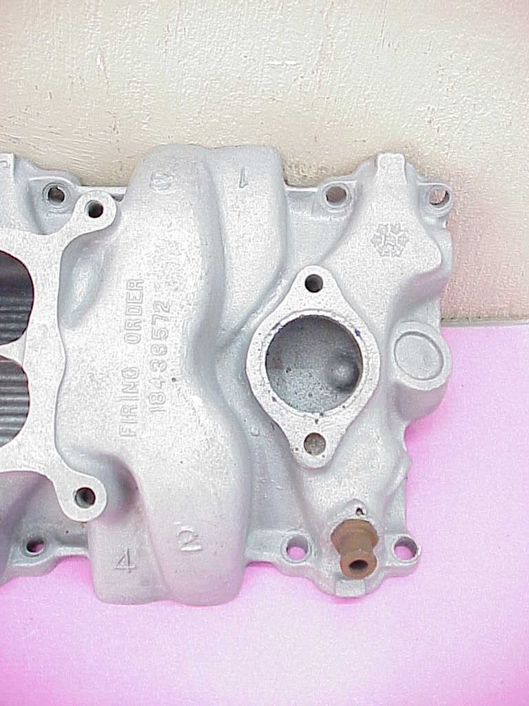 Corvette Z-28 SB Chevy Factory GM Snowflake Aluminum Intake Manifold ...