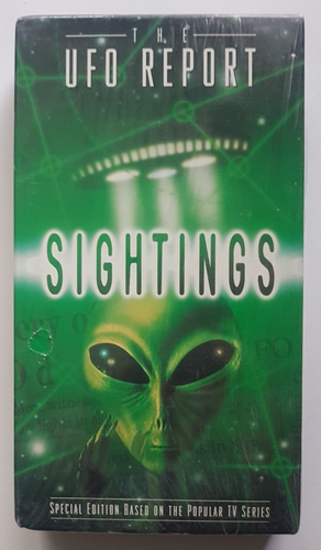 Sightings The UFO Report VHS 1996 Documentary UAP Paranormal FACTORY ...