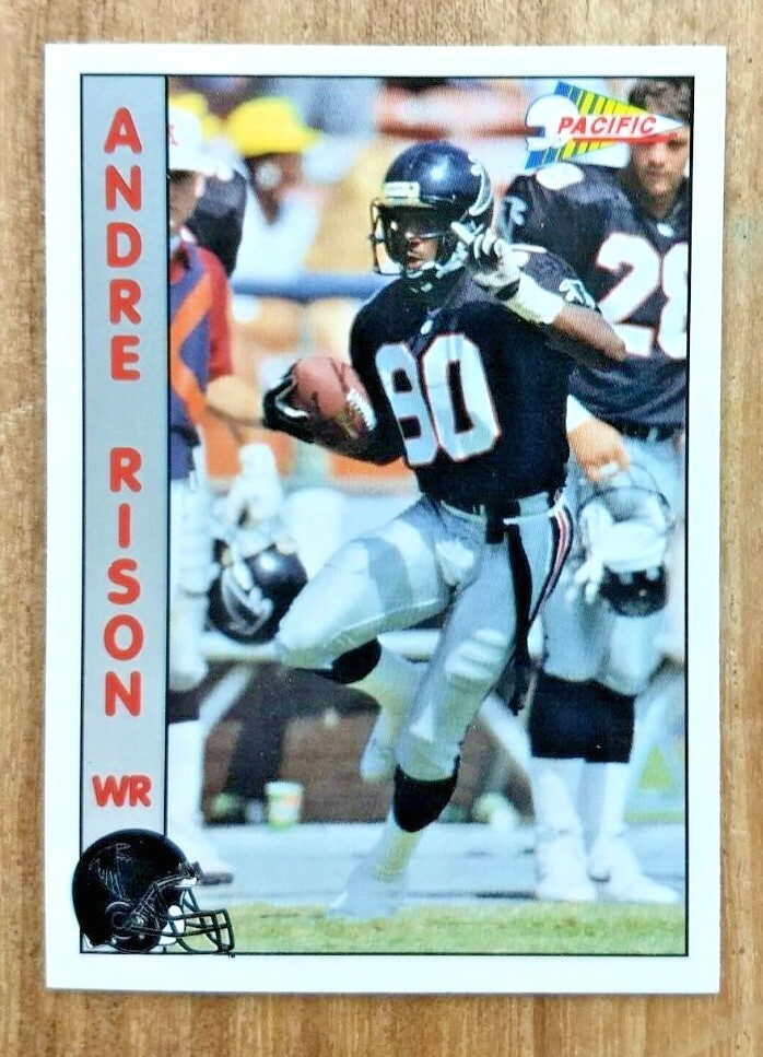 1991 PACIFIC ANDRE RISON CARD#336 NM-MT COLTS ATLANTA FALCONS BROWNS KC ...
