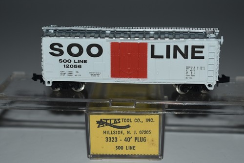 N Scale Atlas 3323 Soo Line 40' Single Door Boxcar 12056 C36756 | eBay