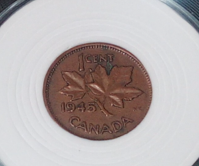 1945 Canada Penny Canadian One Cent coin | eBay