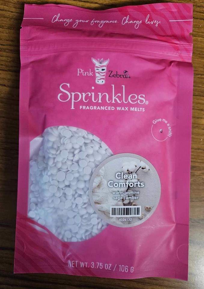 Pink Zebra wax Sprinkles - NEW - Over 125 Factory Sealed 3.75 oz. Bags ...