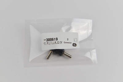 2 PK GE CRITIKON Blood Pressure Cuff Adapters Connectors #300619 | eBay