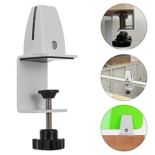 2 Pcs Desktop Bezel Fixing Clip Office Baby Partition | eBay