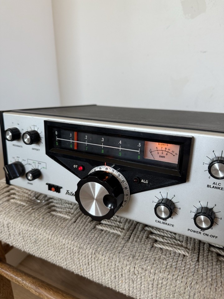 🍊Vintage 1970s Ten Tec Triton IV HF Transceiver | Model 540 POWERS ON ...