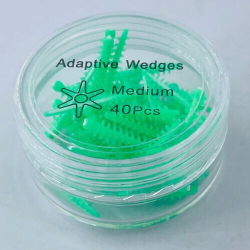 2box Disposable Dental Adaptive Silicone Interdental Wedge Matrice ...