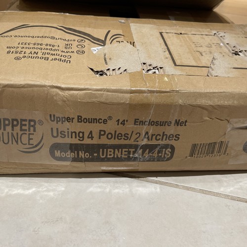 Upper Bounce 14' Replacement Trampoline Net using 4 poles/2 Arches ...