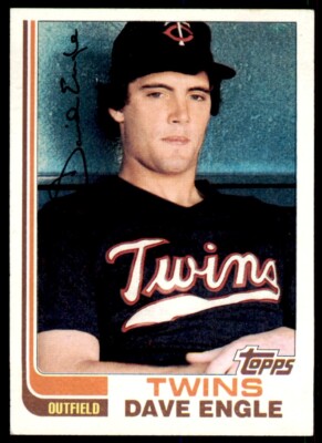 1982 .Topps Baseball Dave Engle . Minnesota Twins #738 | eBay