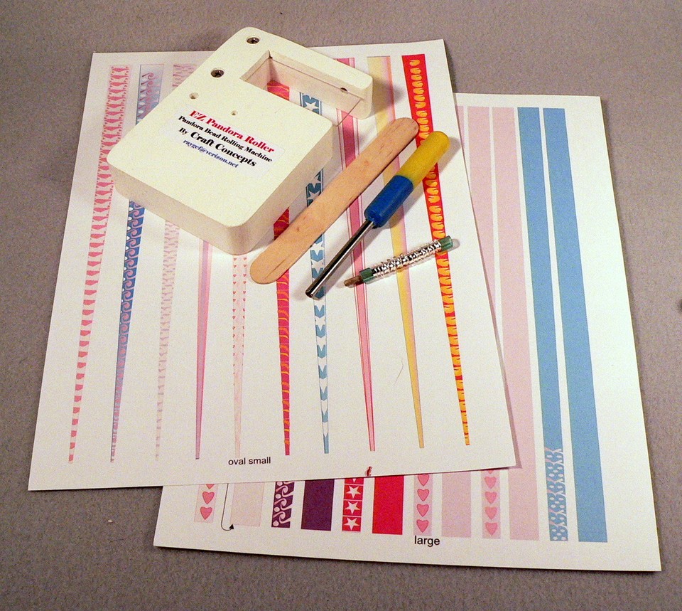 EZ Pandora Paper Bead Rolling Machine,updated & improved | eBay