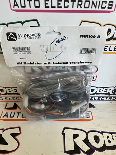 Audiovox FM Modulator with Isolation Transformer FMM100 A - NEW OLD ...