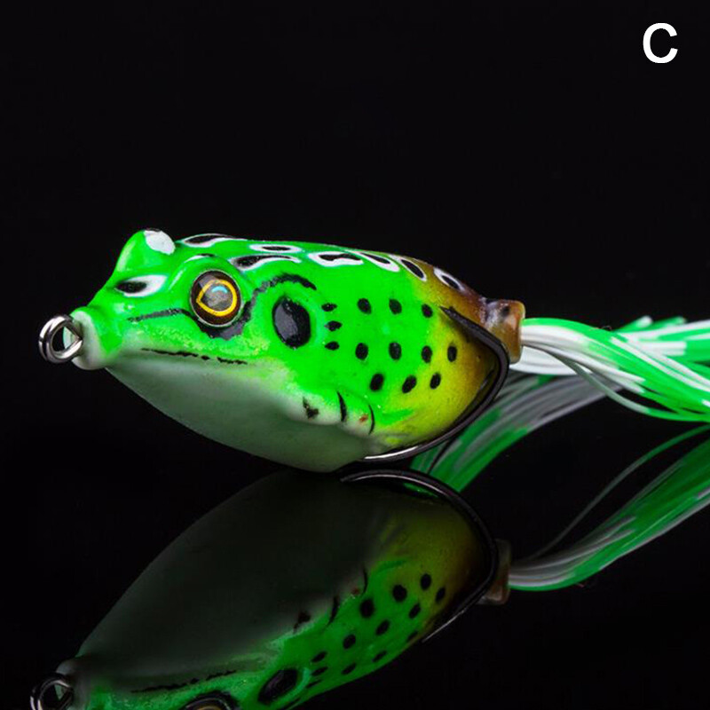 4cm 5g Frog Lures Soft Baits Floating Fishing Lure Top Water Bait Frog ...