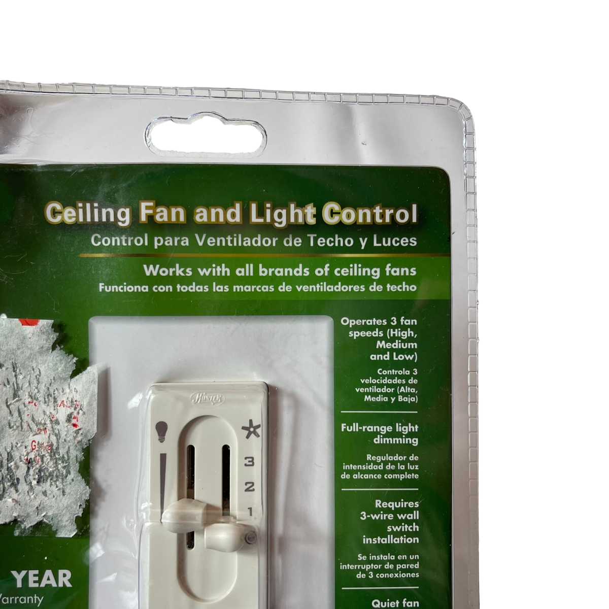 Hunter Wiring Fan And Light Hunter Ceiling Fan & Light Control Switch