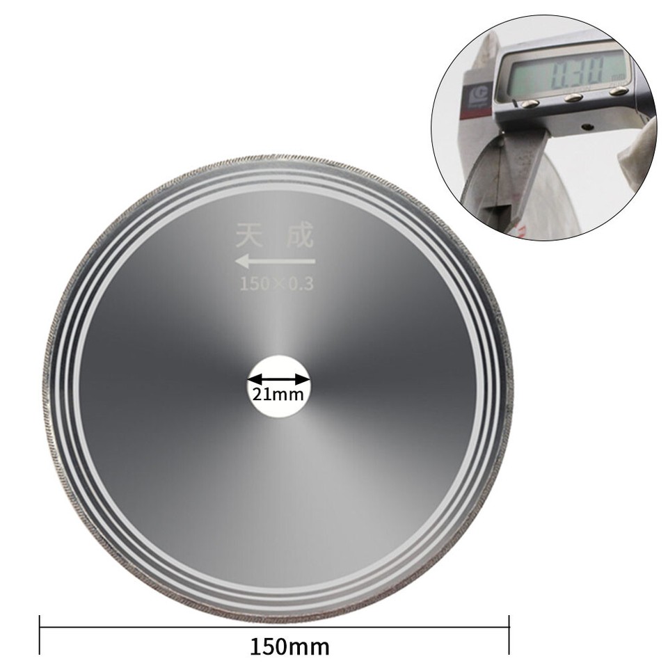 Ultra-thin Diamond Saw Blade Jewelry Glass Amber Crystal Gemstone ...