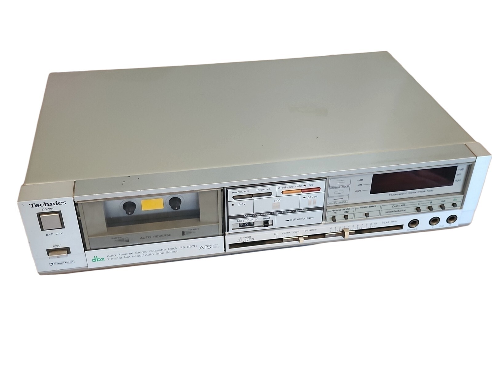 📼 Technics 📼~Auto Reverse Stereo Cassette Deck~RS-B57R~ (Needs New Belt ...
