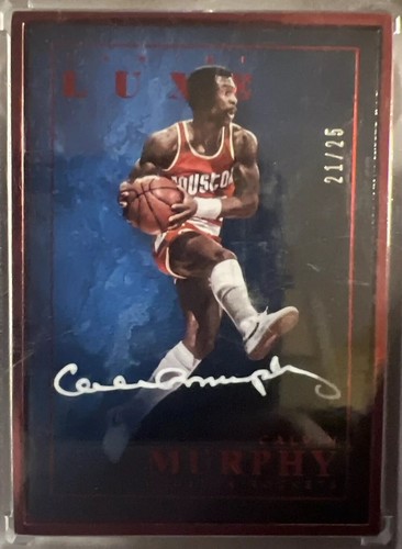 15-16 Panini Luxe Calvin Murphy Red Frame /25 | eBay