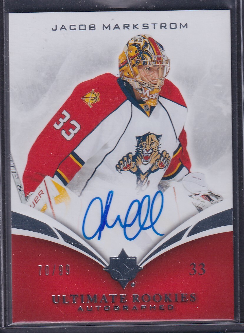 JACOB MARKSTROM - 2010 Upper Deck Ultimate Rookies Auto #144, /99 | eBay