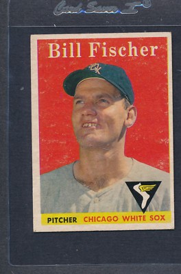 1958 Topps #056 Bill Fischer White Sox VG *3192 | eBay