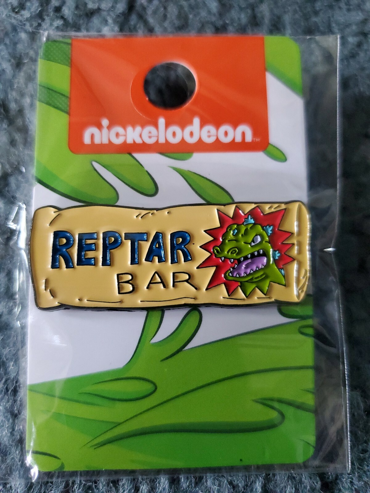 Nickelodeon Reptar Bar Enamel Pin. | eBay