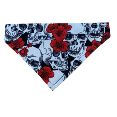 Handmade Cotton Pet Cat Dog Bandana Over the Collar HALLOWEEN Designs 3 ...