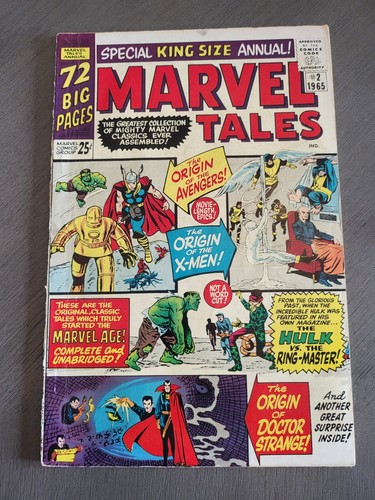 Marvel Tales Annual #2 (Marvel Comics 1965) | eBay