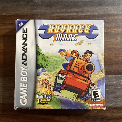 Advance Wars GBA CIB Complete Nintendo Game Boy Advance AUTHENTIC | eBay