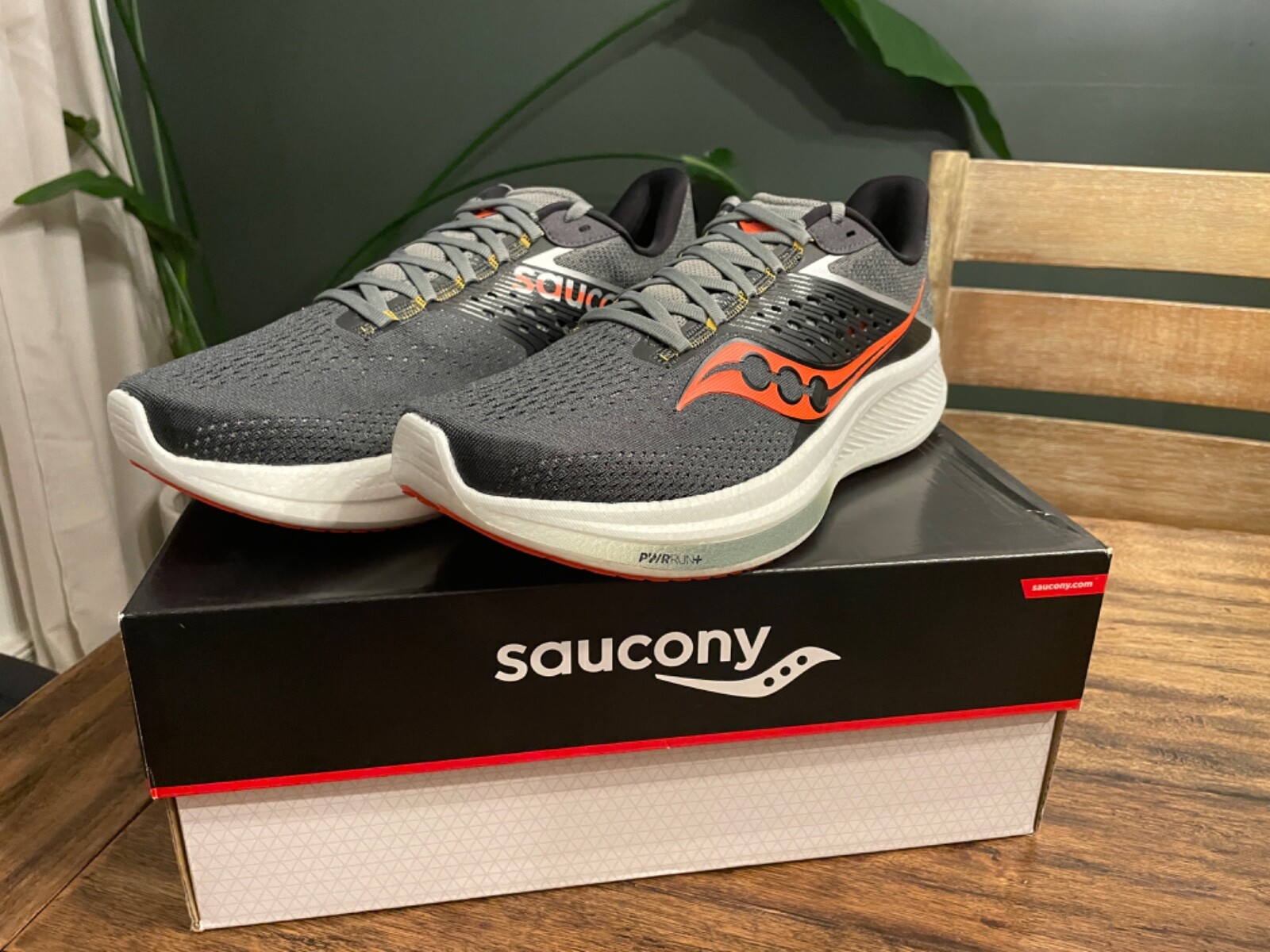 Saucony Ride 17 Shadow Pepper | eBay