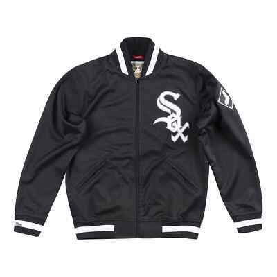 Mens Mitchell & Ness MLB BP JACKET WHITE SOX 91 | eBay