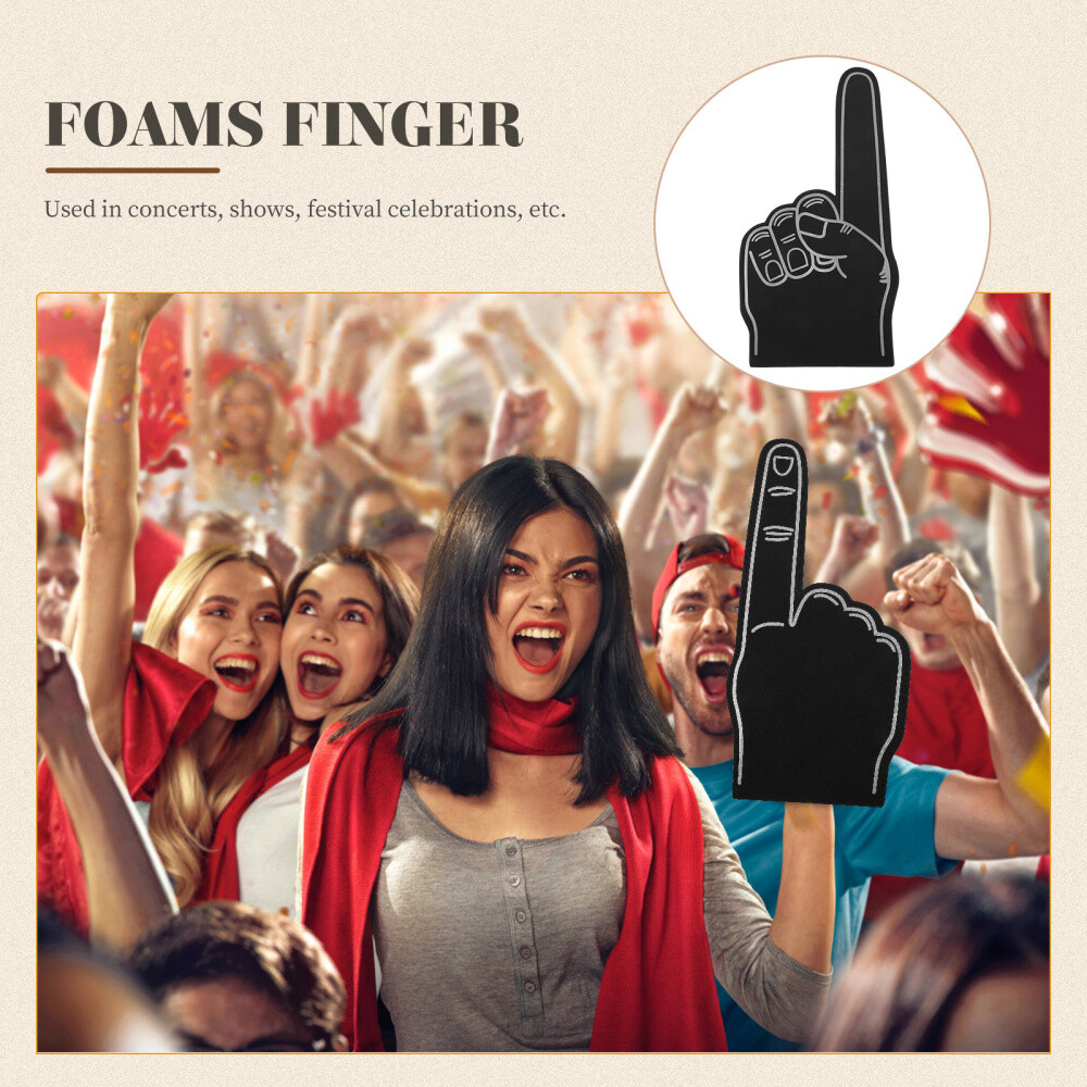 3 Pcs Giant Foam Finger Bulk Pointer Pink Fan Fingers Football Fans | eBay