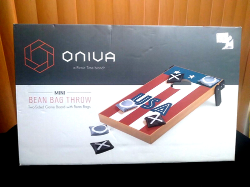 ONIVA A Picnic Time Brand Mini Bean Bag Throw Game Set-2 Sided Game ...