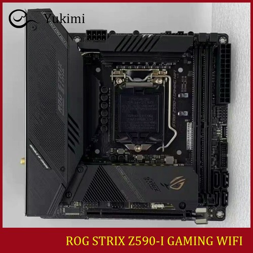 FOR ASUS ROG STRIX Z590-I GAMING WIFI DDR4*2 LGA1200 64GB Mini ITX ...